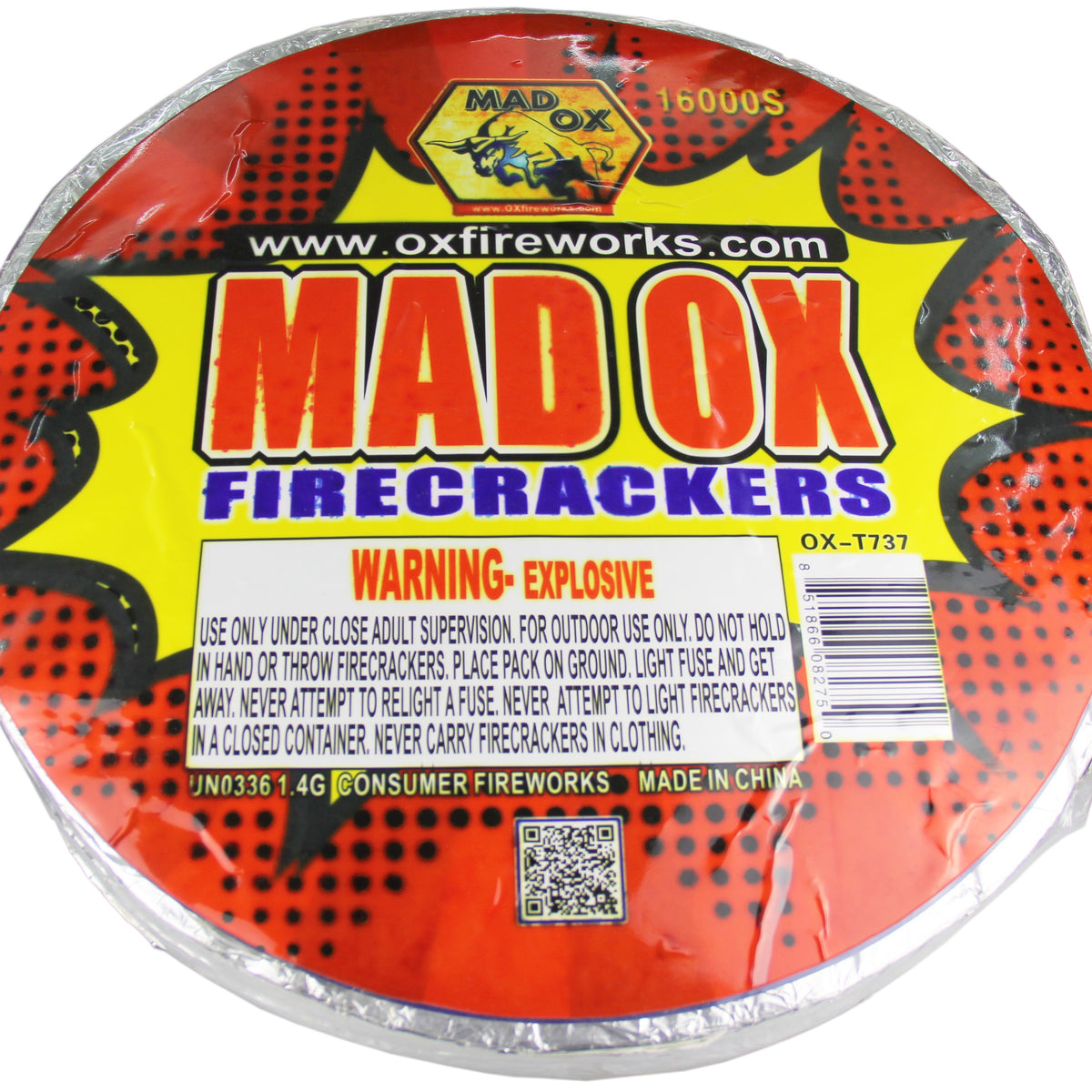 Mad Ox Firecrackers-16,000 – Johnny Rockets Fireworks