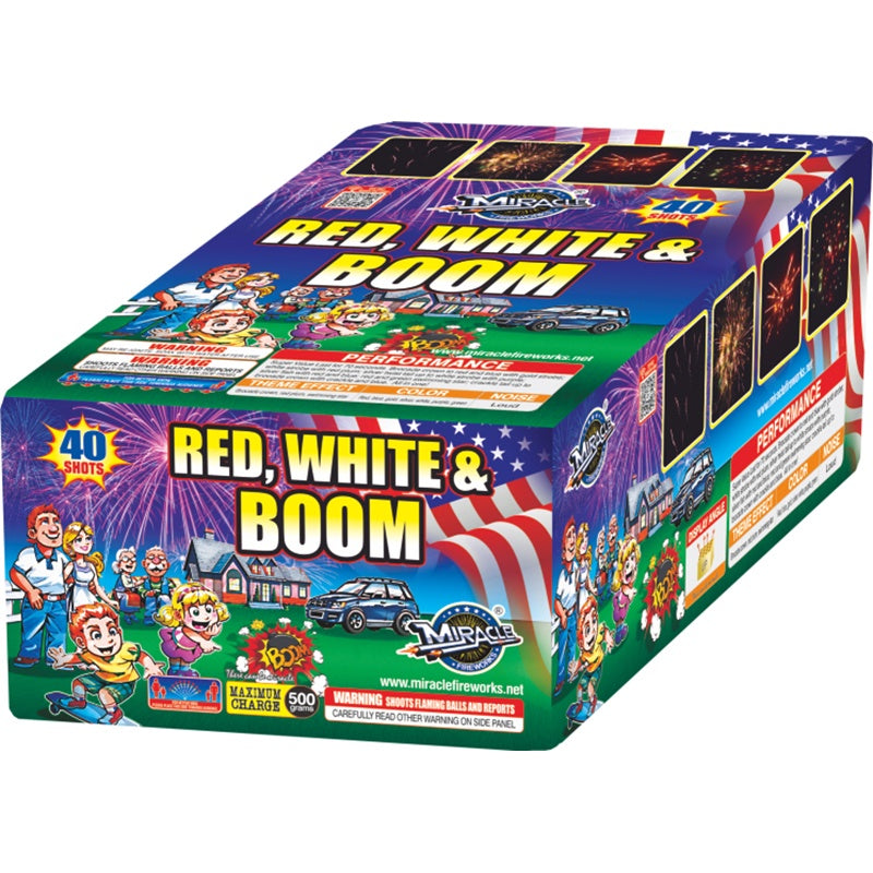Red White & Boom 40's – Johnny Rockets Fireworks