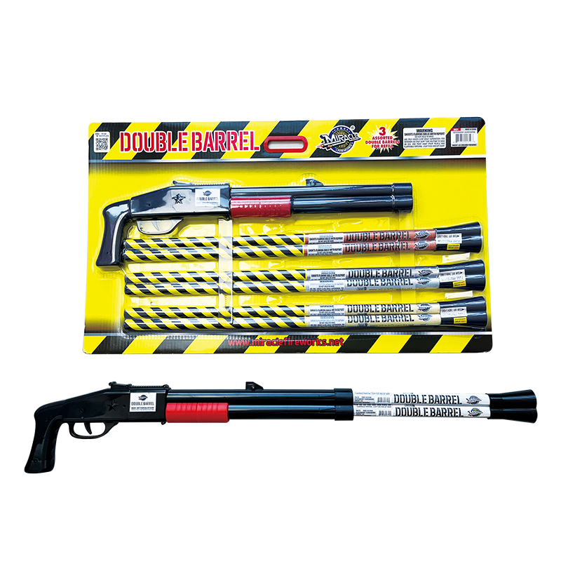 Double Barrel gun – Johnny Rockets Fireworks