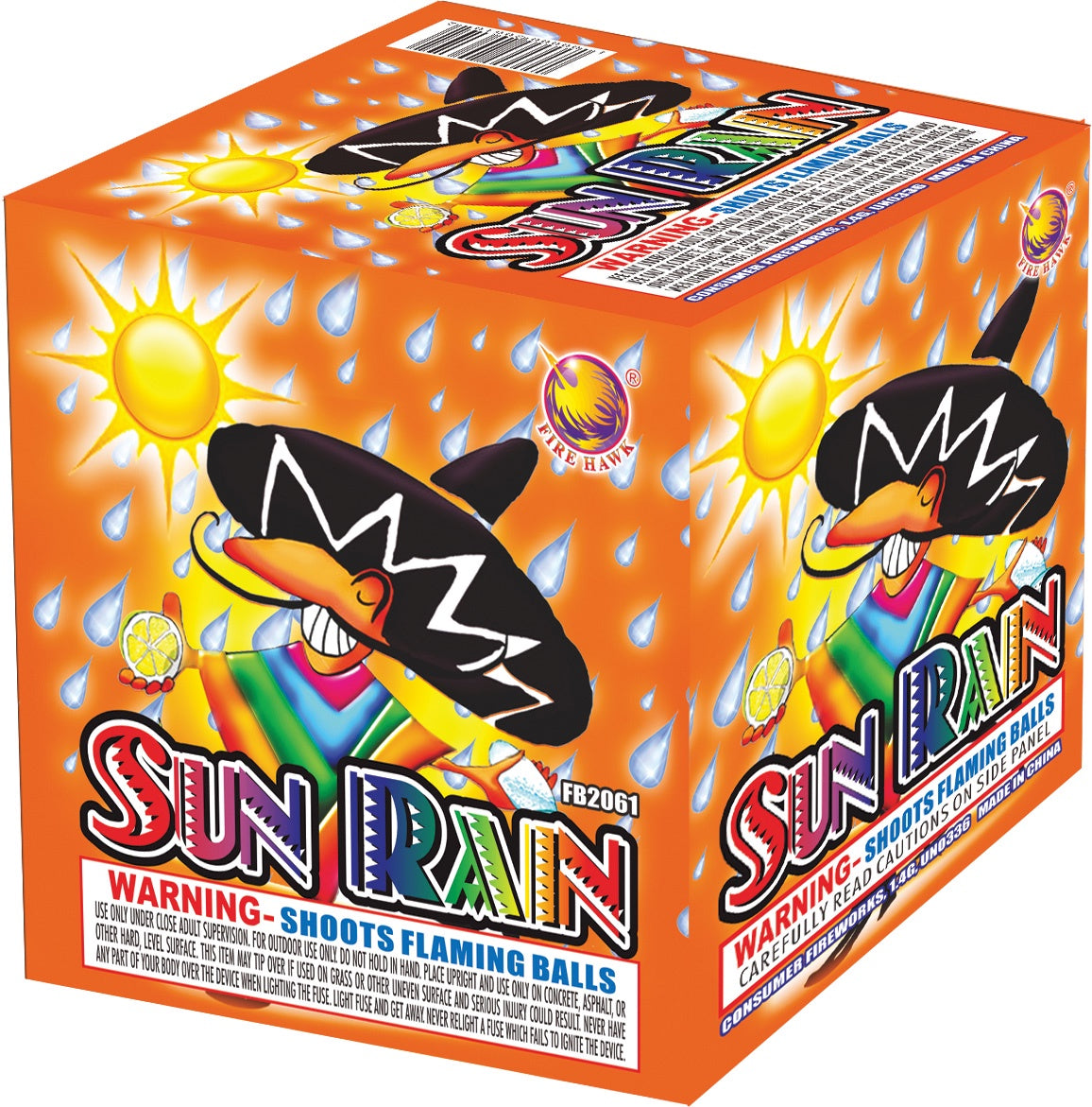 Sun Rain 12 Shot – Johnny Rockets Fireworks