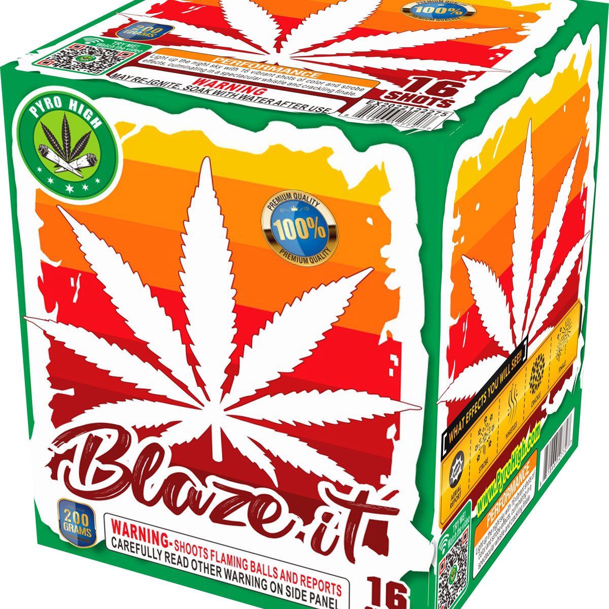 Blaze It – Johnny Rockets Fireworks