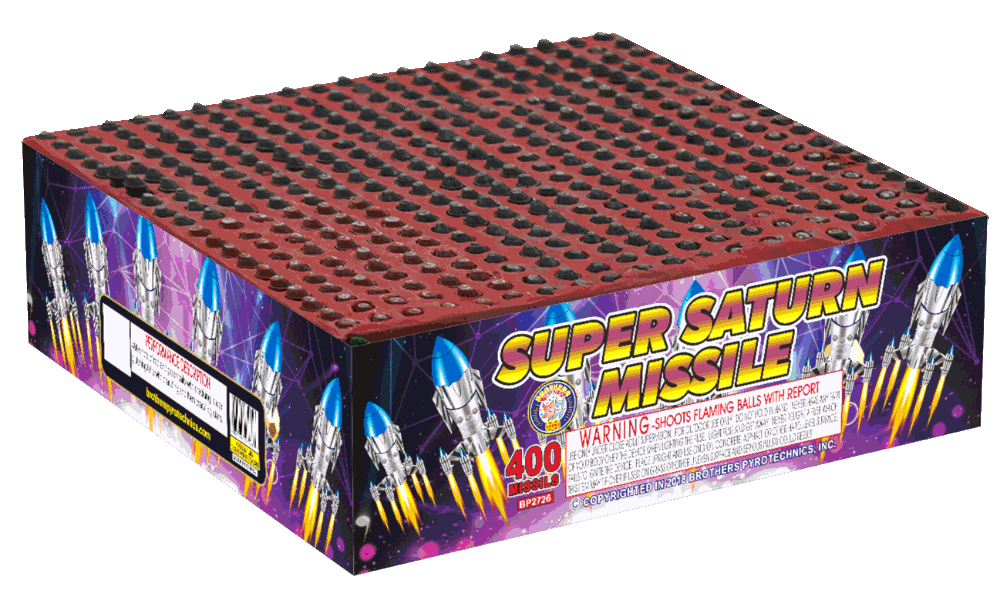 Super Saturn Missile 400 shots – Johnny Rockets Fireworks