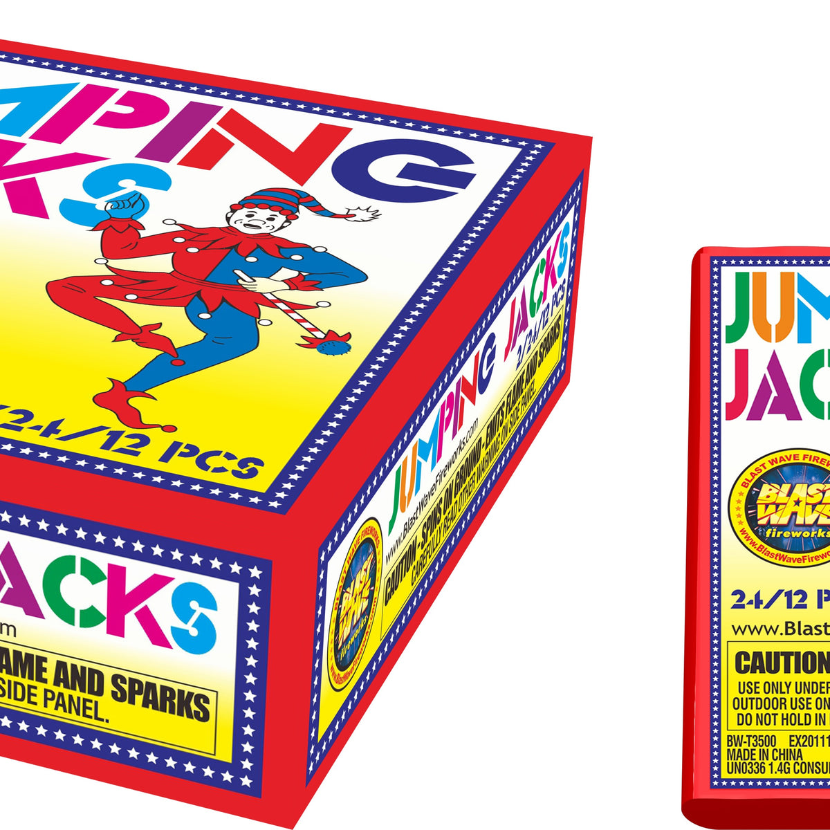 Jumping Jack BW – Johnny Rockets Fireworks