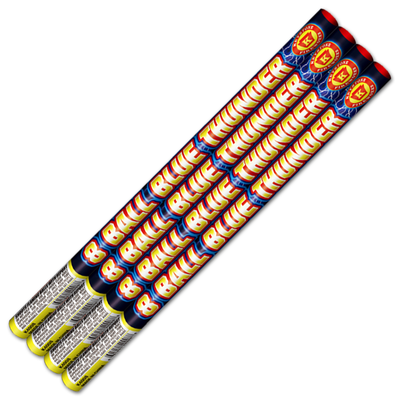 Blue Thunder 8 Ball – Johnny Rockets Fireworks