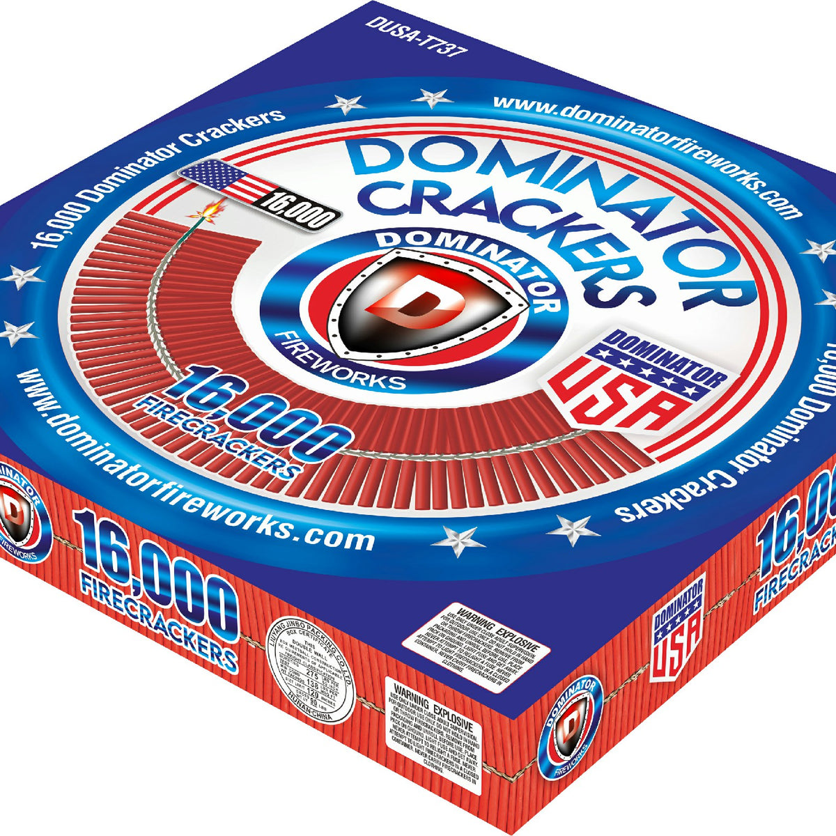 Dominator 16,000 Firecracker Roll – Johnny Rockets Fireworks