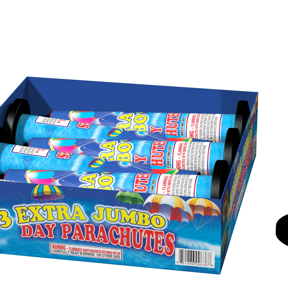 Extra Jumbo Day Parachute – Johnny Rockets Fireworks