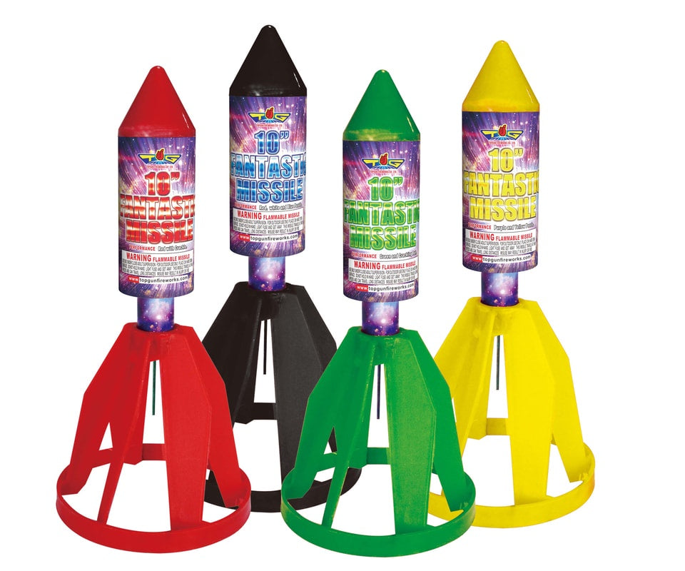 Fantastic Missile 10" – Johnny Rockets Fireworks