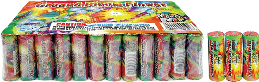 Ground Bloom Flower 4 pieces – Johnny Rockets Fireworks