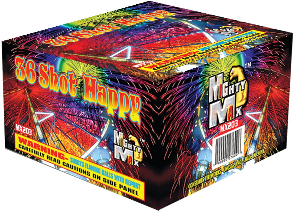 36 Shot Happy – Johnny Rockets Fireworks
