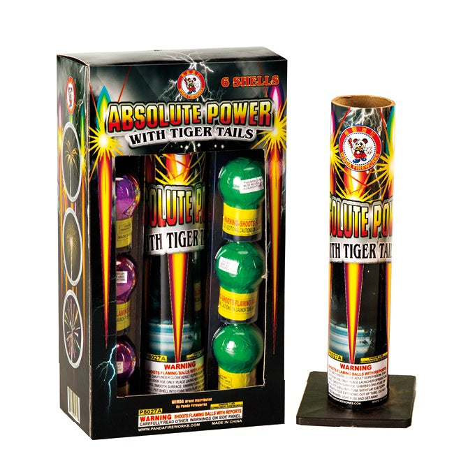 Absolute Power W/Giant Silver Tail – Johnny Rockets Fireworks