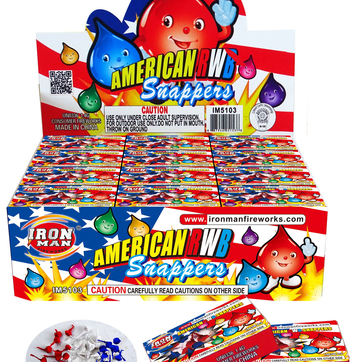 American RWB Snappers – Johnny Rockets Fireworks