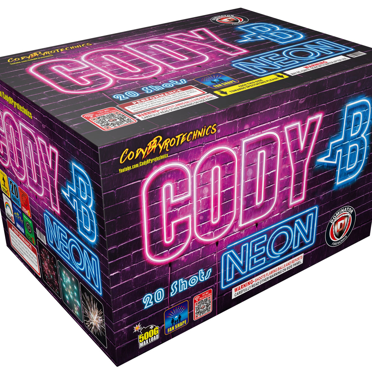 Cody B Neon – Johnny Rockets Fireworks